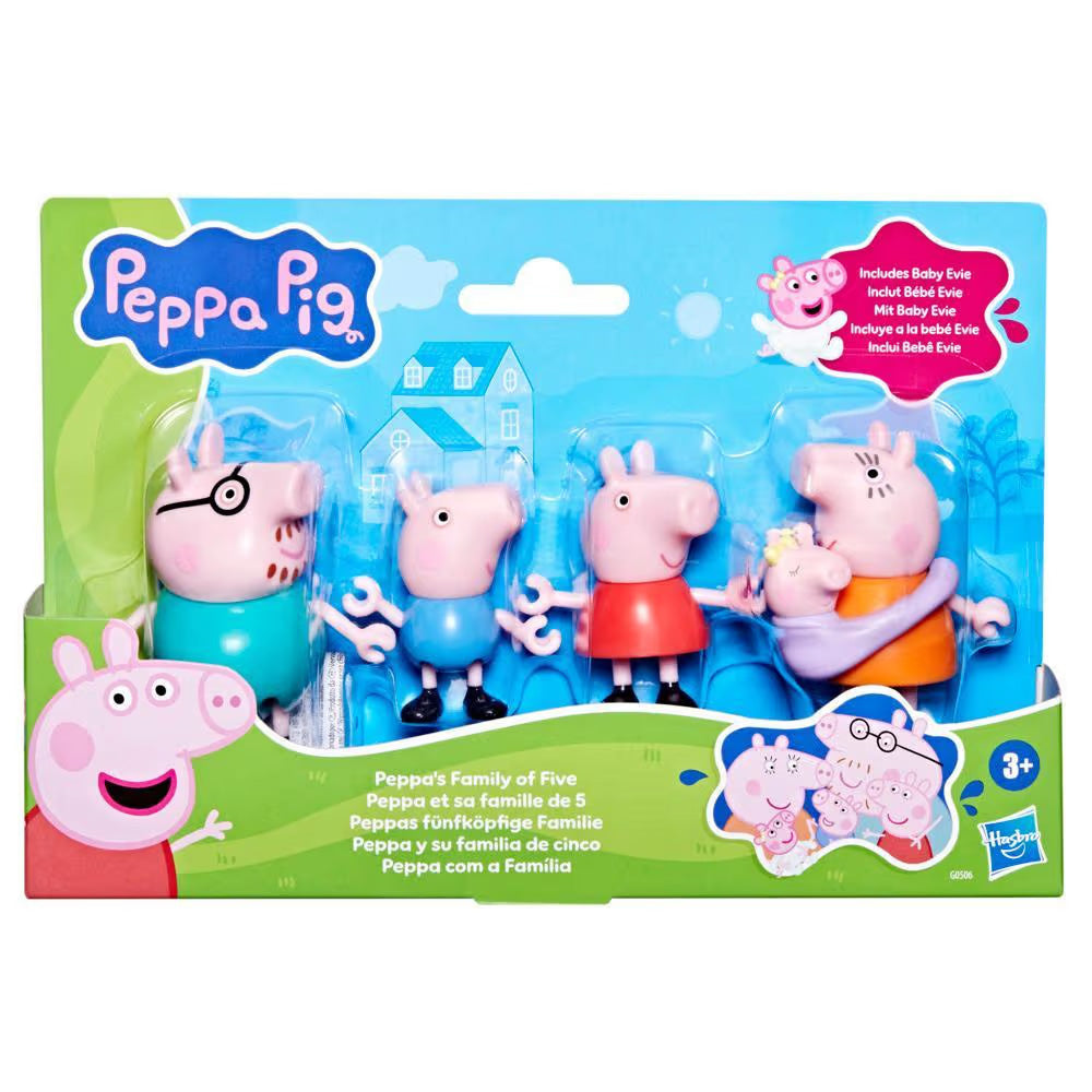 Hasbro Peppa Pig - Peppa's Family Of Five Figure Pack – Deegan’s New Ross