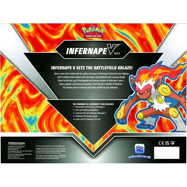 Pokemon Infernape V Collection Box – Deegan’s New Ross